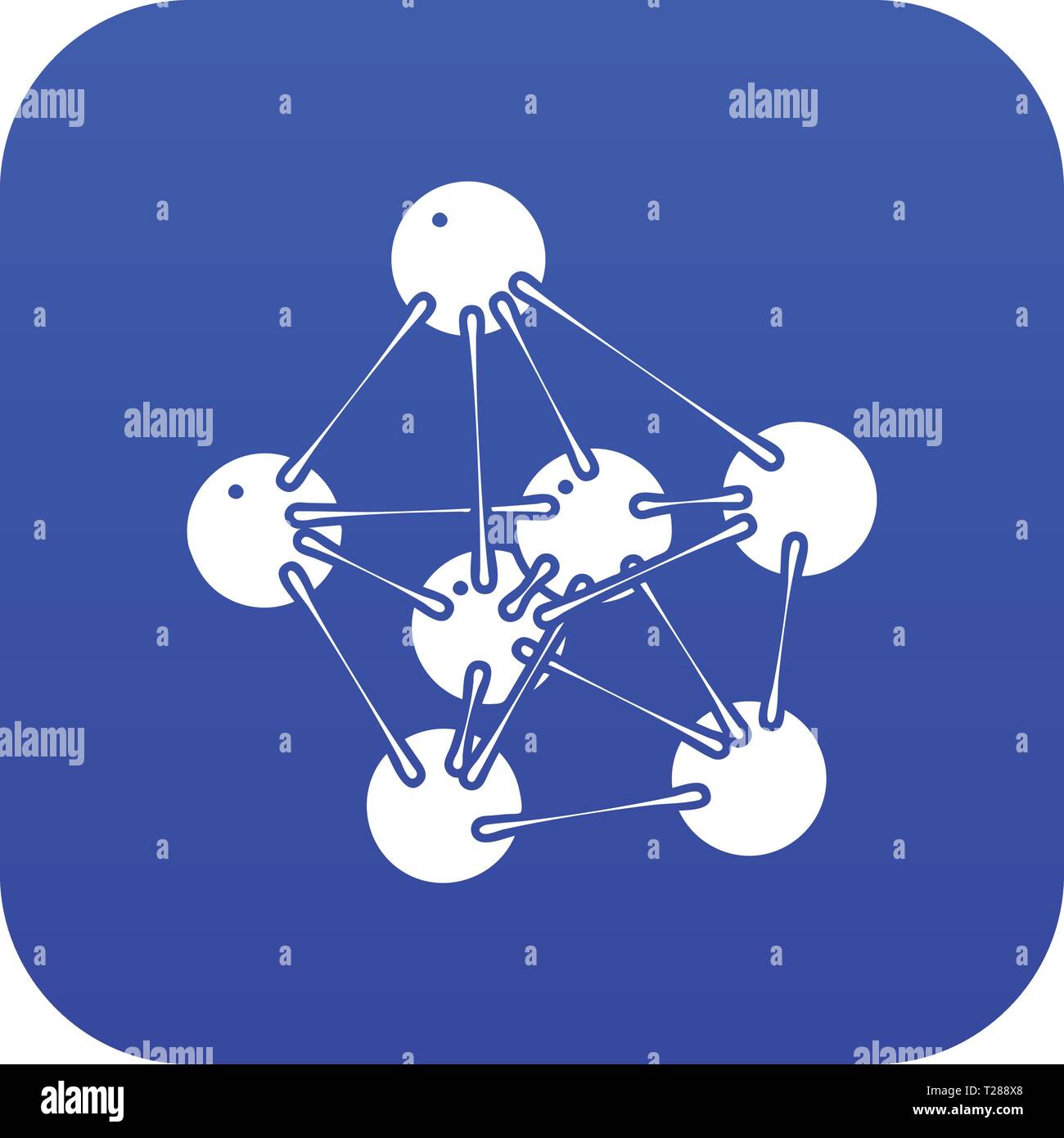 Phenol icon blue vector Stock Vector Image & Art - Alamy