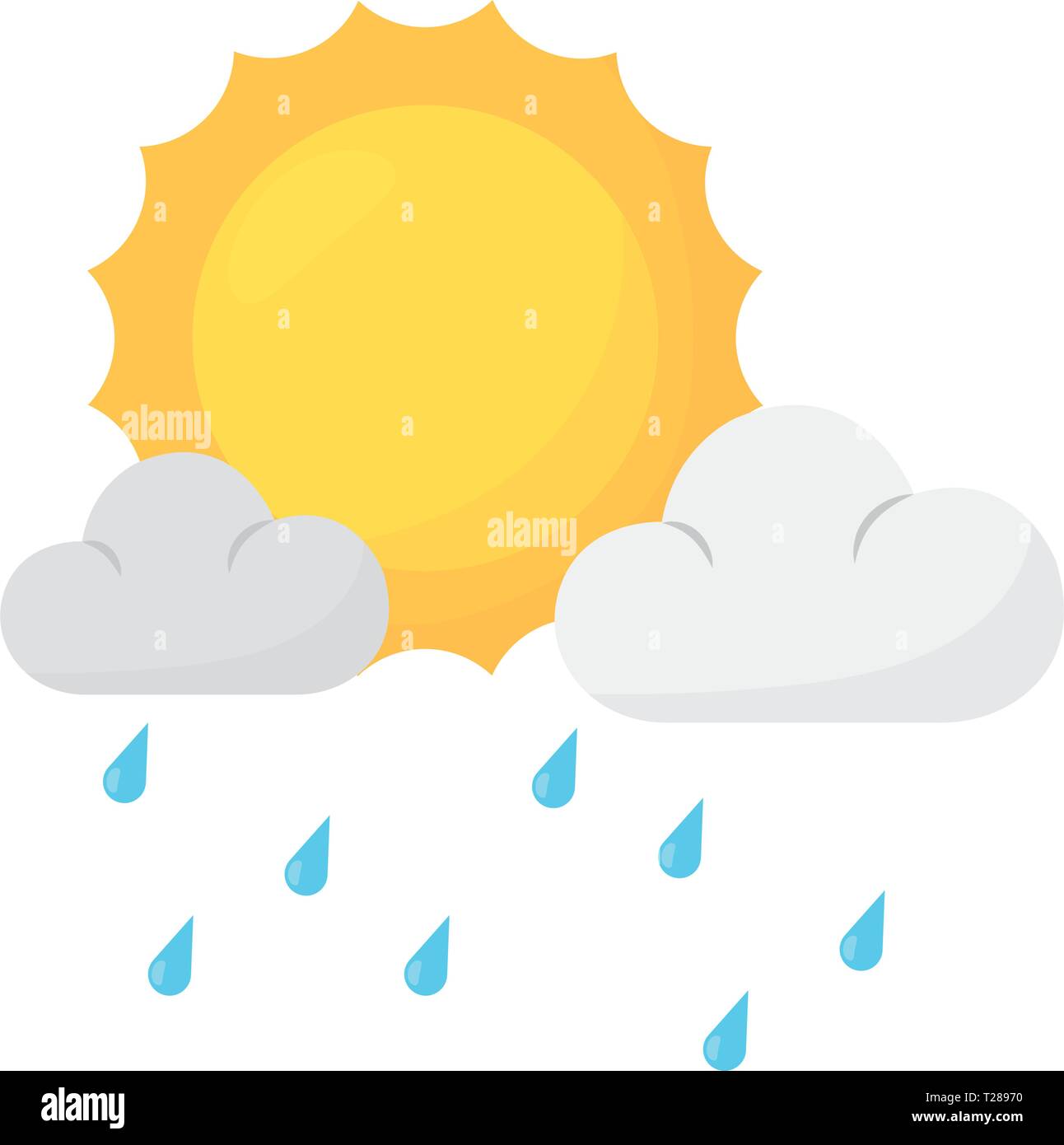 Cartoon weather icon Stock Vector Image & Art - Alamy