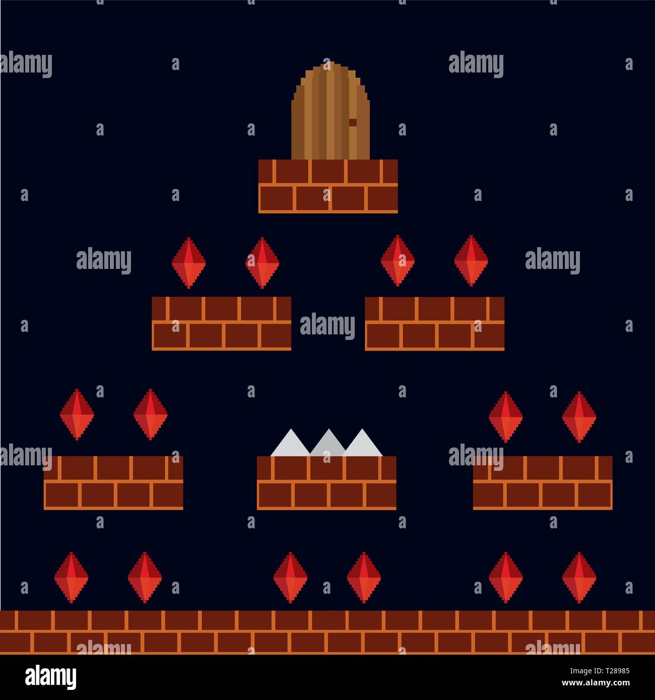 Video Game background Stock Vector Image & Art - Alamy