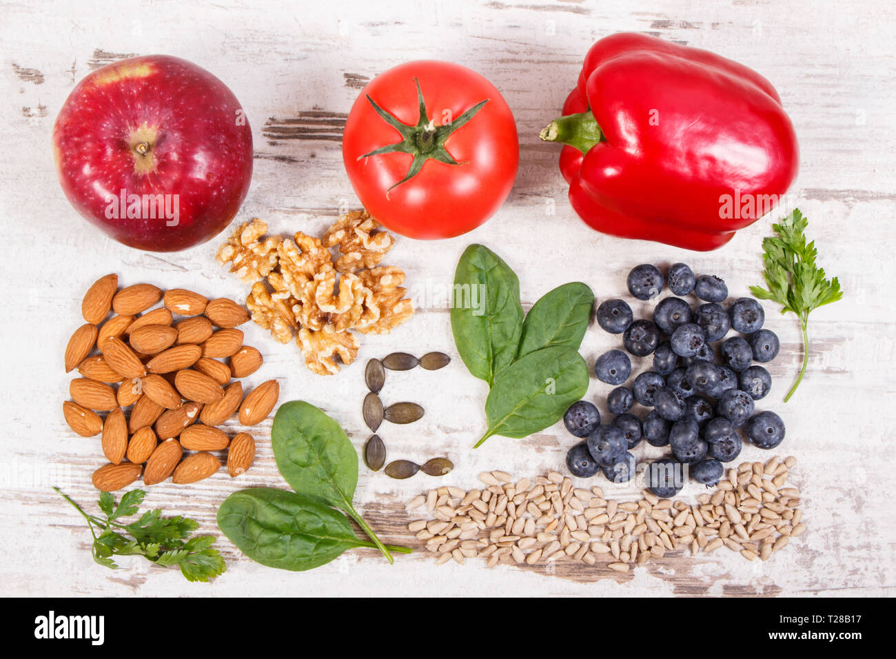 Natural ingredients or products as source vitamin E, minerals and ...