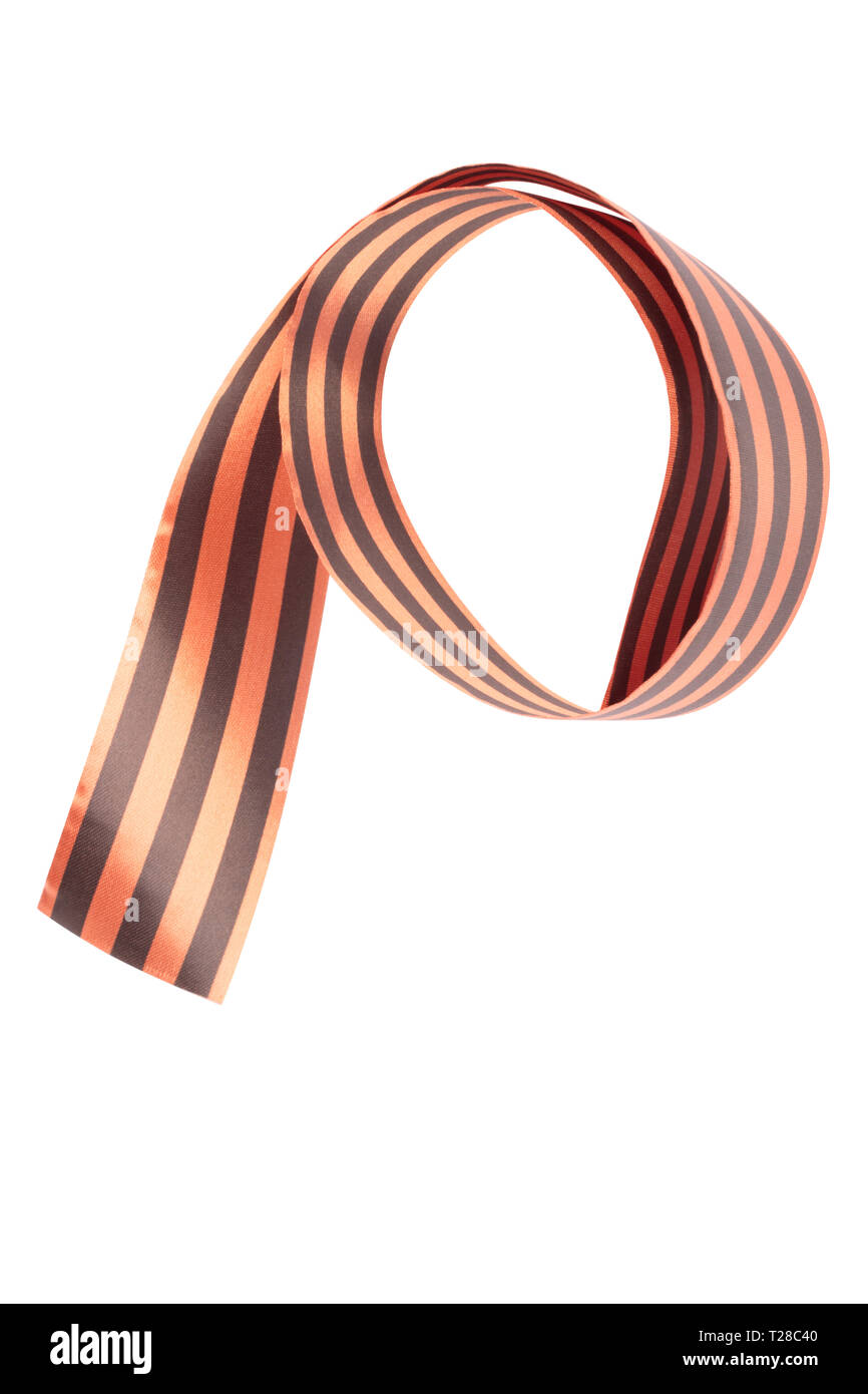 George Ribbon Isolated Stock Photo - Alamy