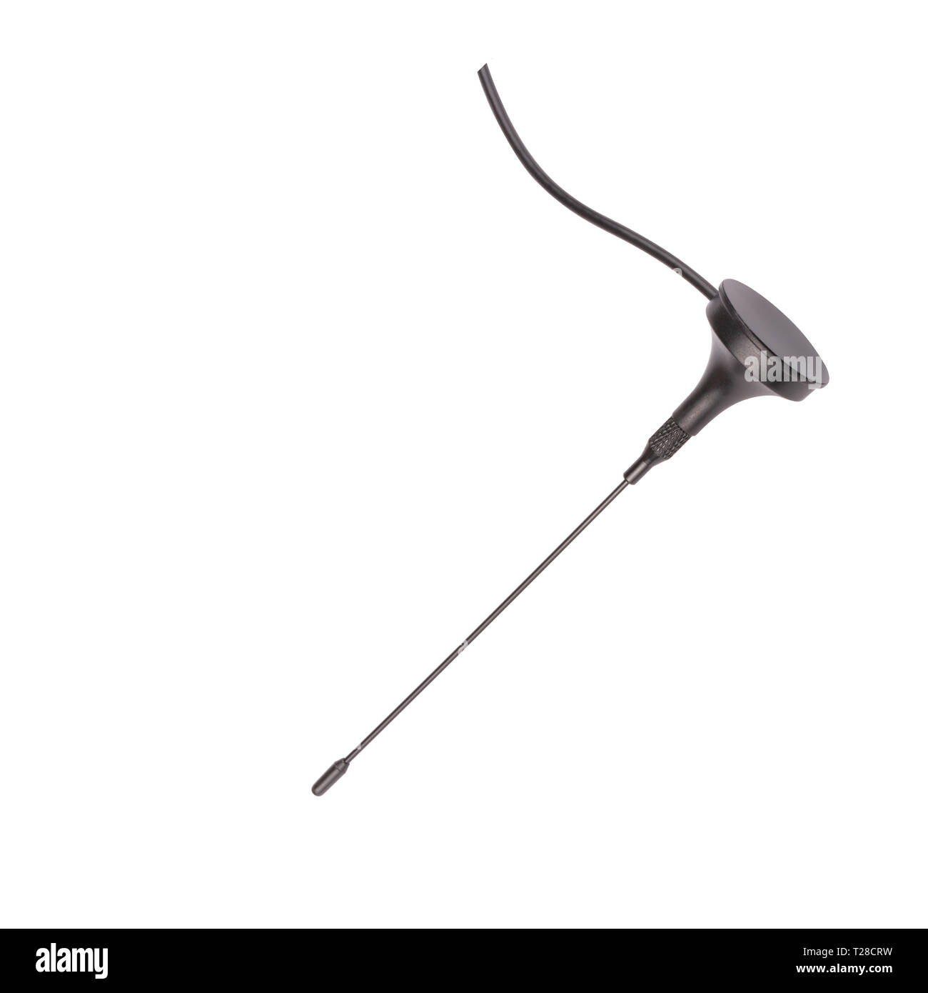 Black Antenna Isolated Stock Photo - Alamy
