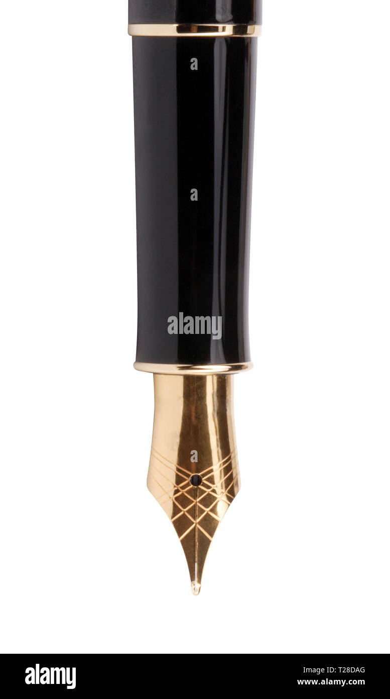 fountain pen isolated Stock Photo - Alamy