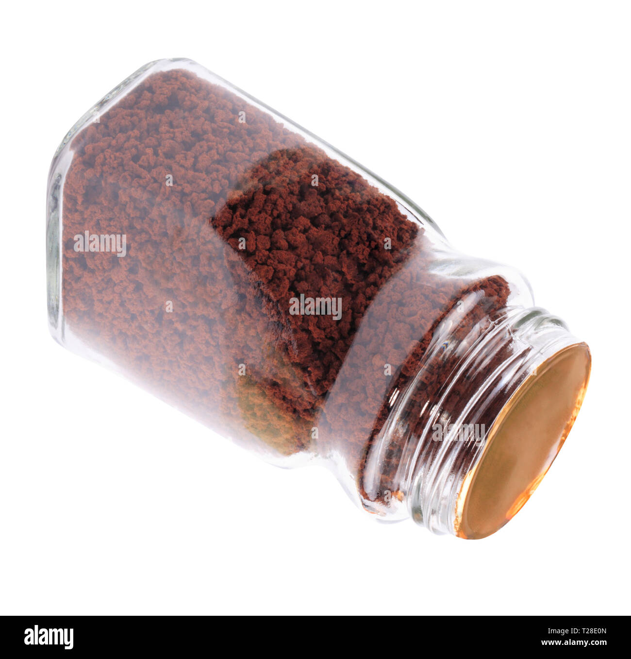 Jar of Instant Coffee Isolated Stock Photo - Alamy