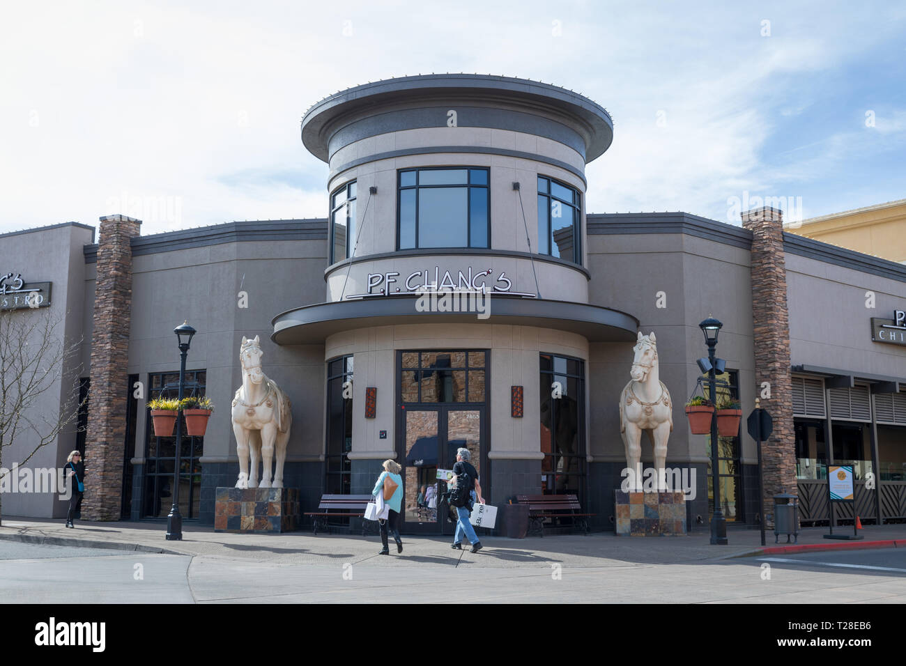 Tigard, Oregon - March 17, 2019 : P. F. Chang's China Bistro at ...