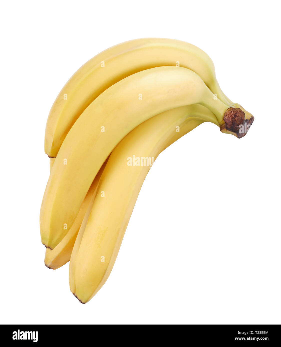 many yellow banana isolated at dry sunny day Stock Photo - Alamy