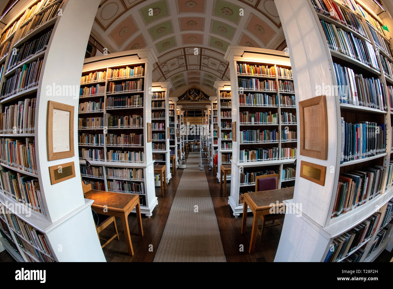 Brasenose College Library at the University of Oxford, United Kingdom ...