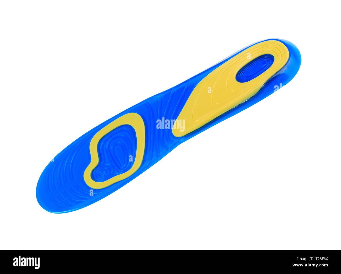 gel insole isolated on white Stock Photo - Alamy
