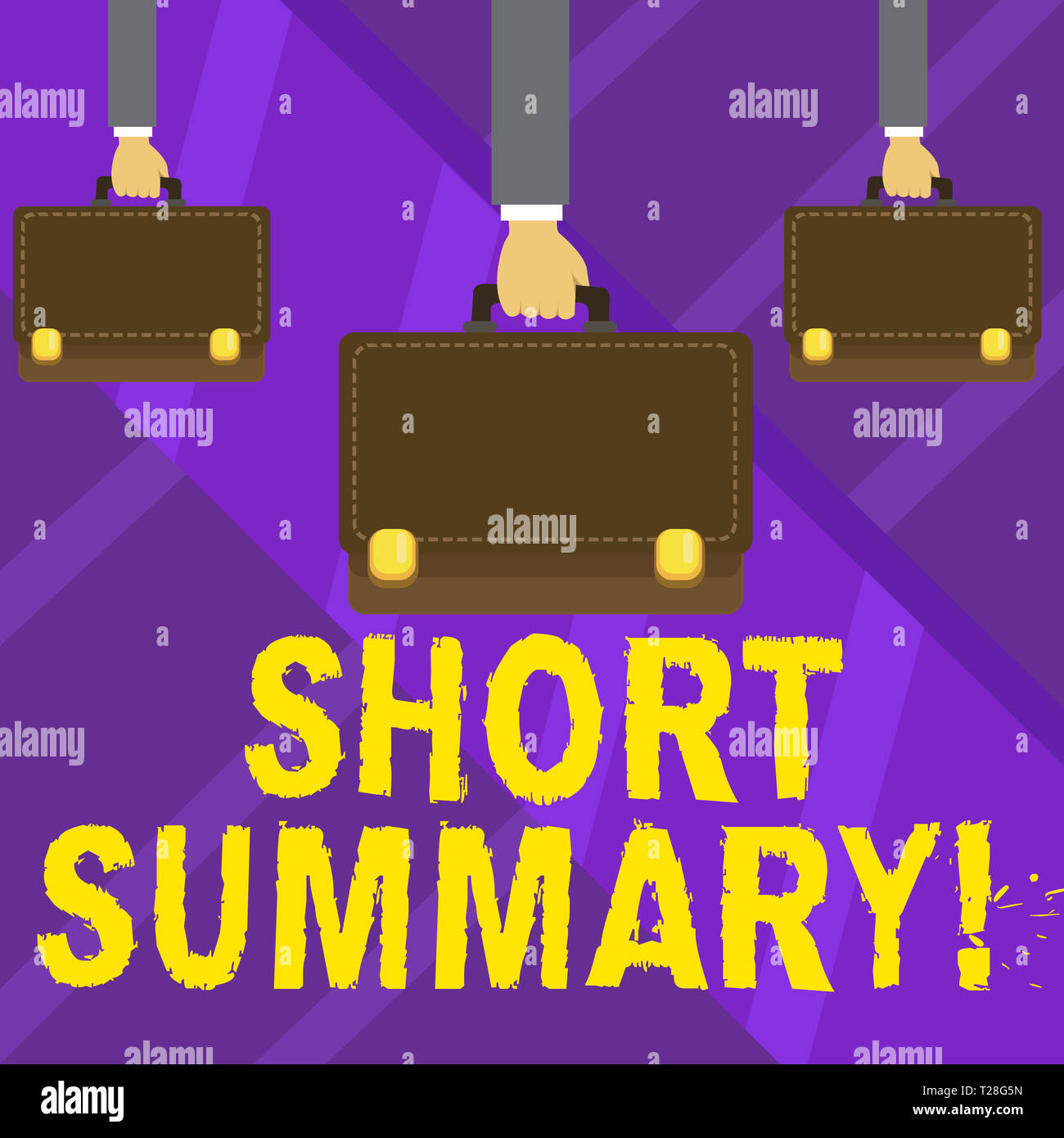 Writing note showing Short Summary. Business concept for Brief ...