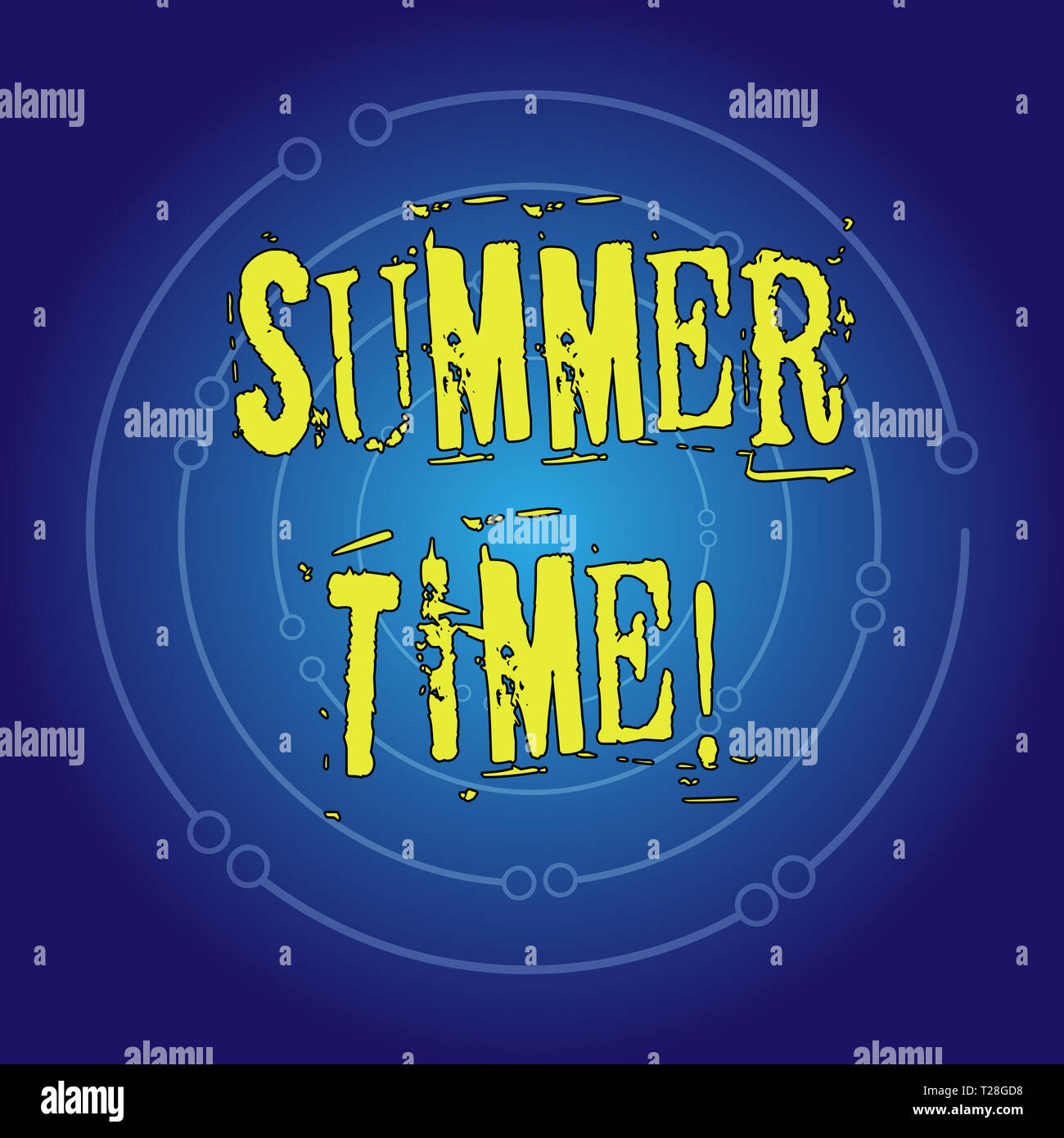 Writing note showing Summer Time. Business concept for achieve longer ...