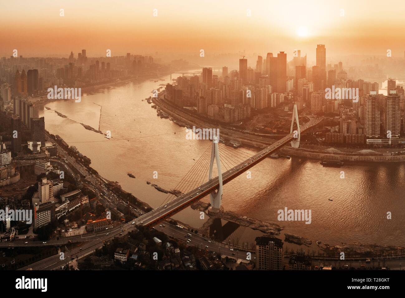 Chongqing urban architecture and city skyline in China Stock Photo - Alamy