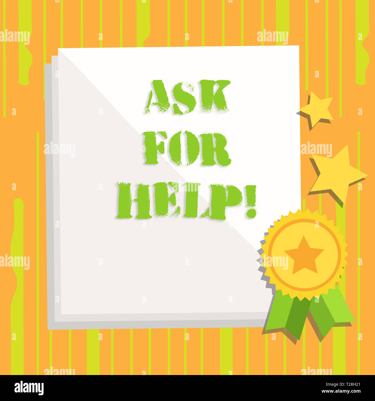 Handwriting text writing Ask For Help. Conceptual photo Use powers ...