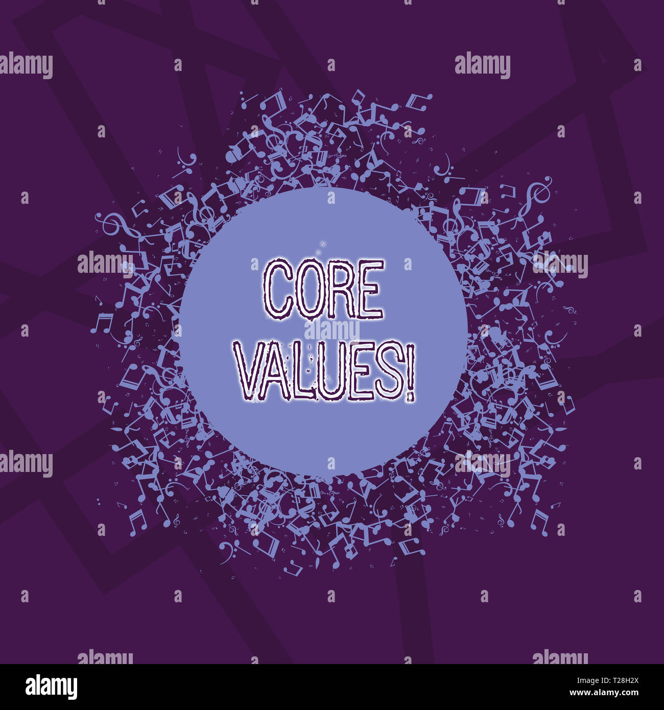 Handwriting text Core Values. Conceptual photo principle that ...