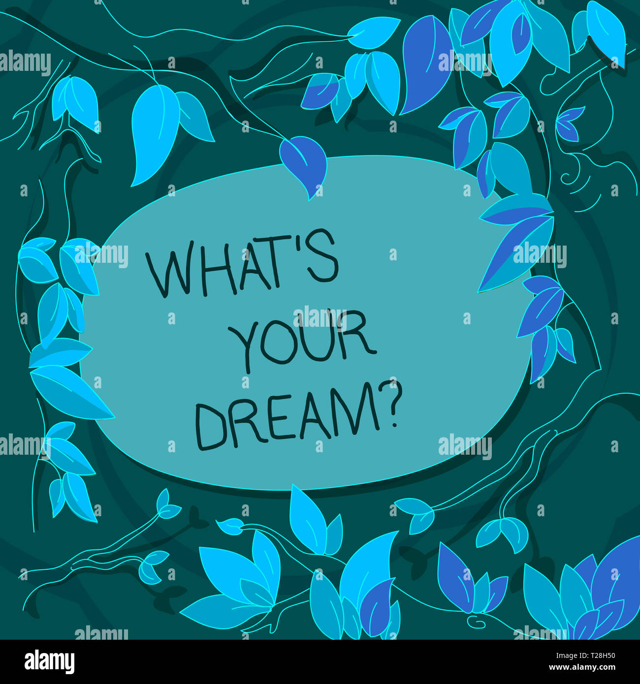 Handwriting text What S Your Dream. Conceptual photo Tell us ...