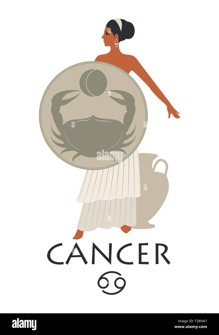 Mythical female cancer zodiac drawing 60 photos - Youhoroscope.com