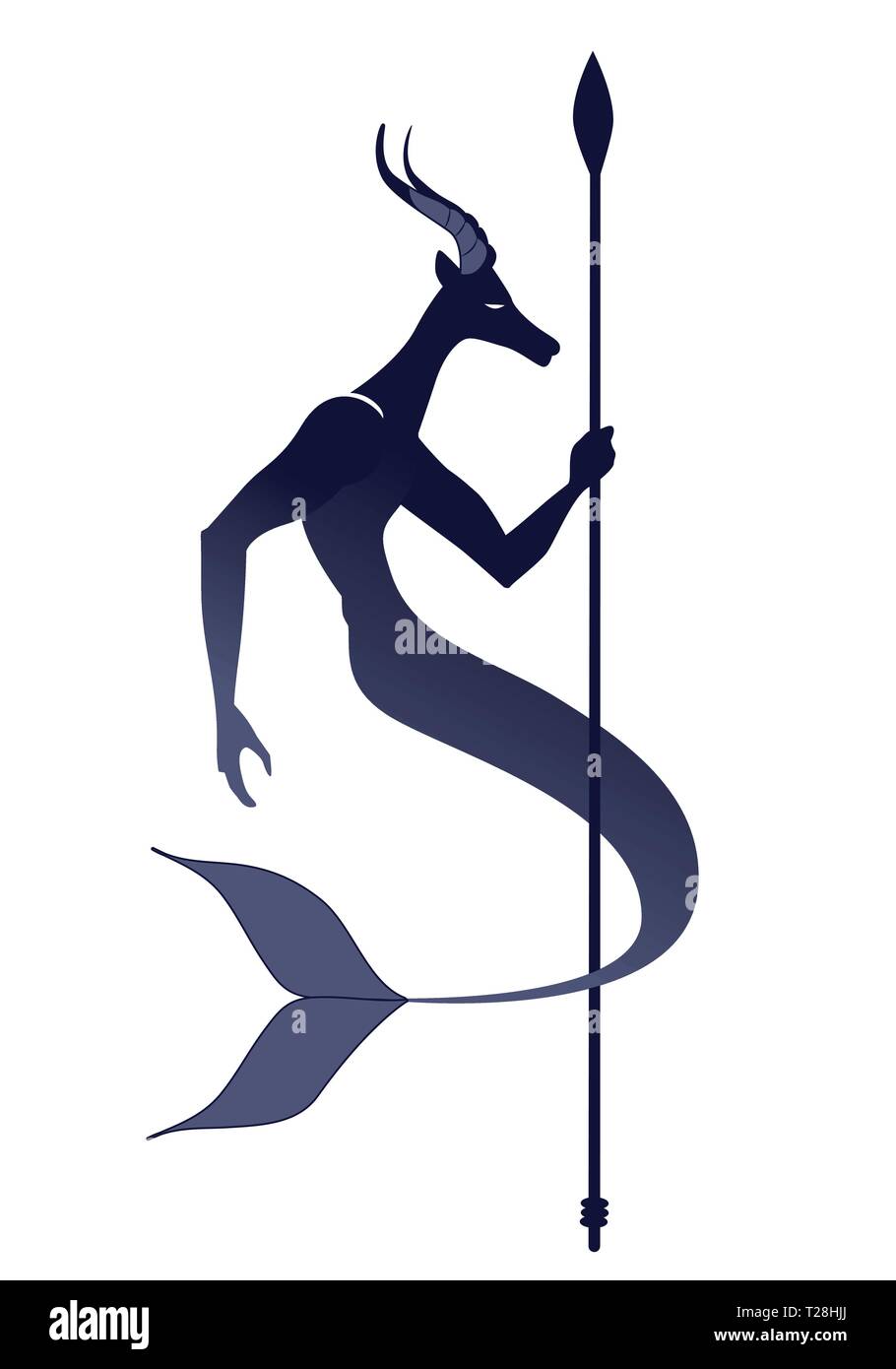 Half Human Half Fish Creature