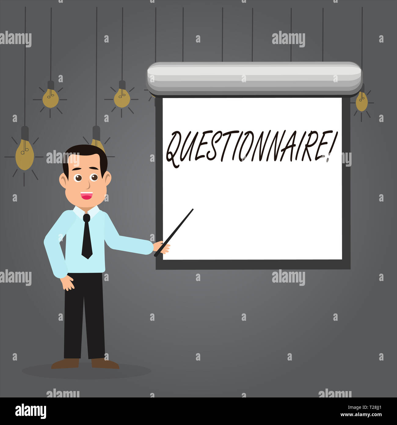 Word writing text Questionnaire. Business photo showcasing Questions ...