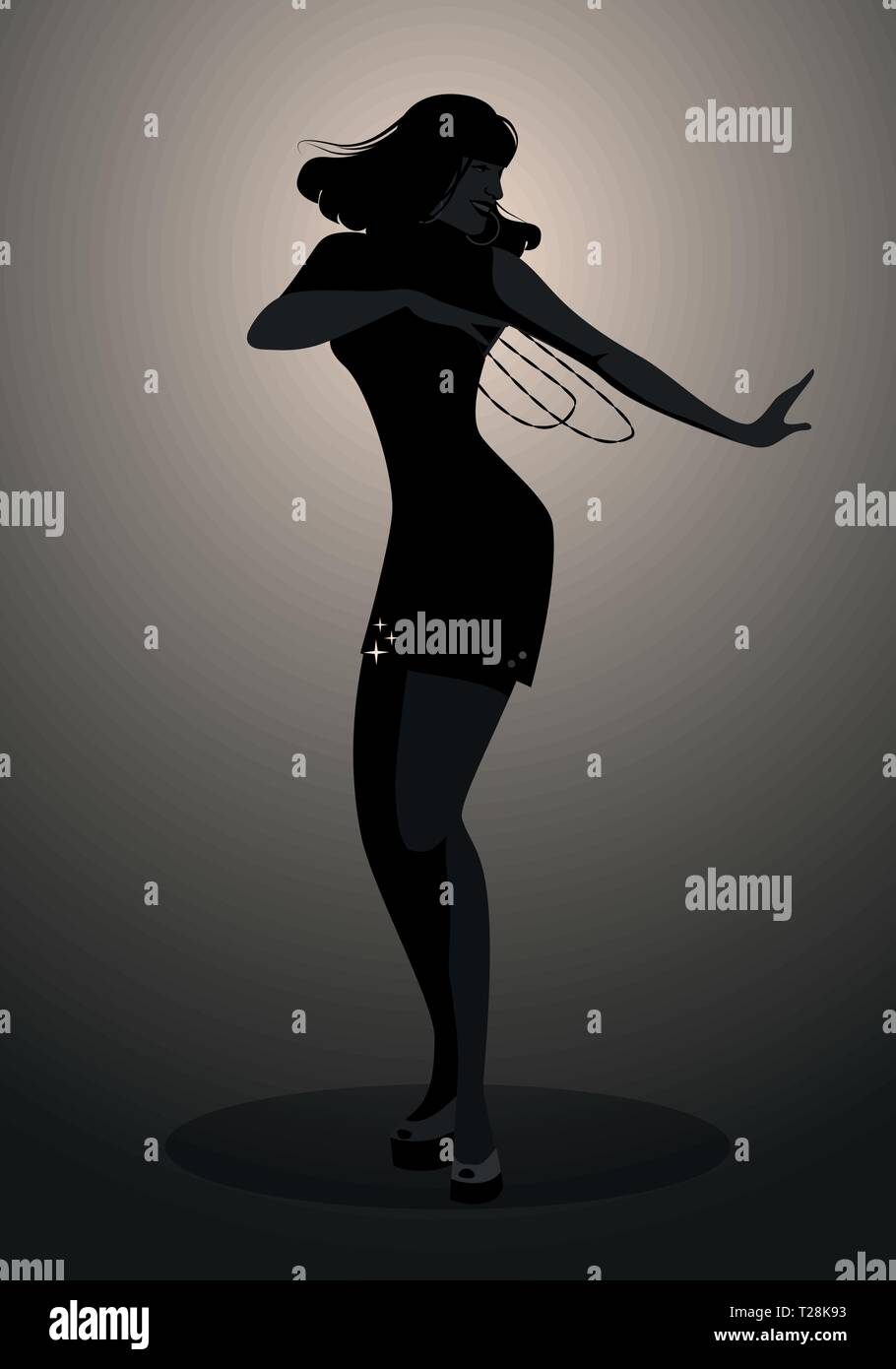 Soul singer silhouette hi-res stock photography and images - Alamy