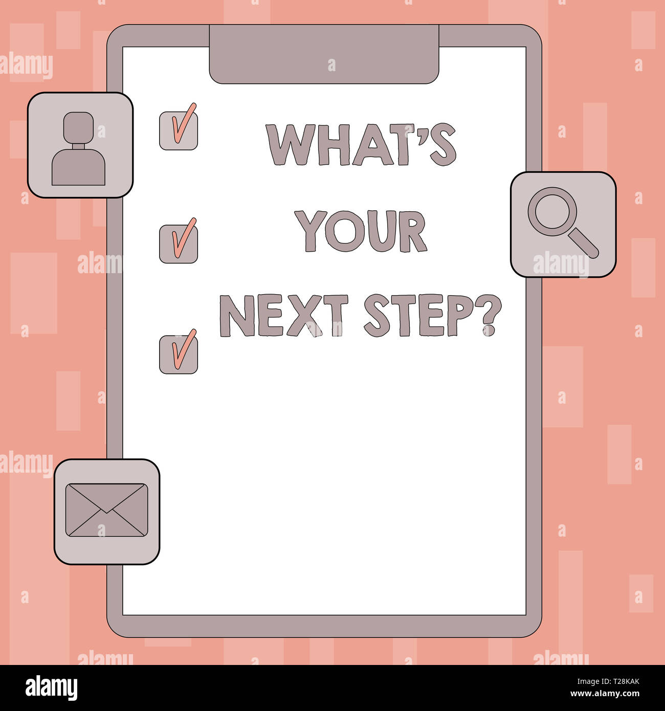 Writing note showing What S Your Next Stepquestion. Business concept ...