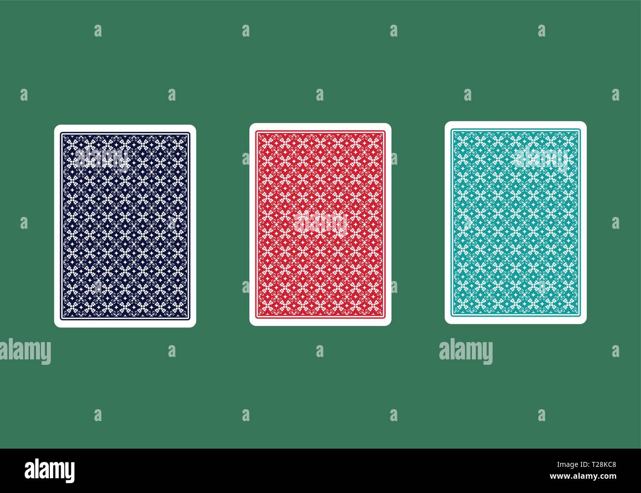 Design playing card back side High Resolution Stock Photography and ...