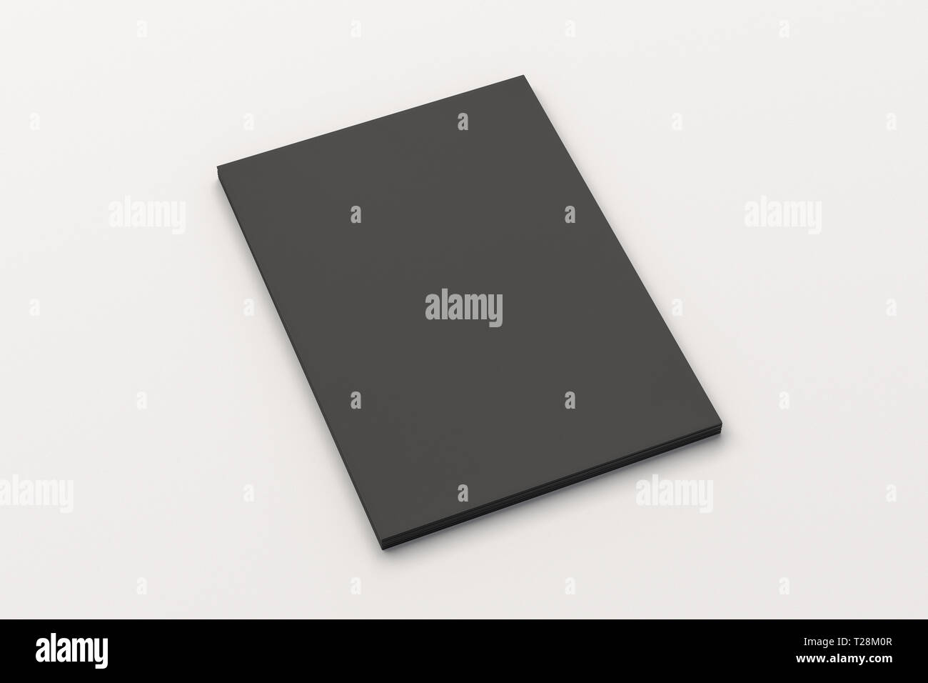 Blank papers mock up hi-res stock photography and images - Alamy