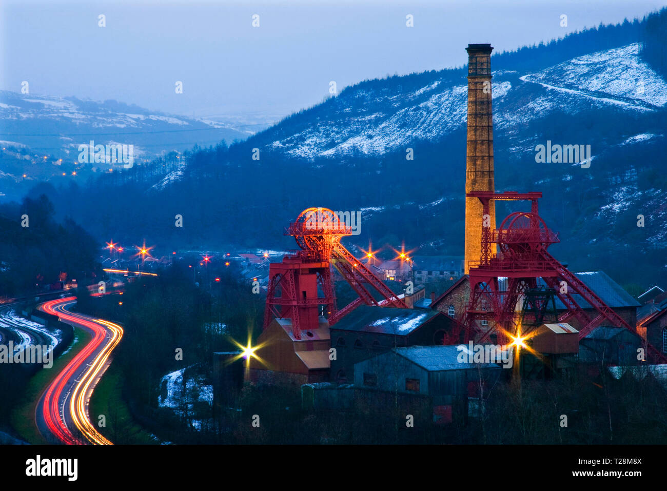 Rhondda Heritage Park, Colliery Pit, Rhonnda Valley, South Wales, UK ...