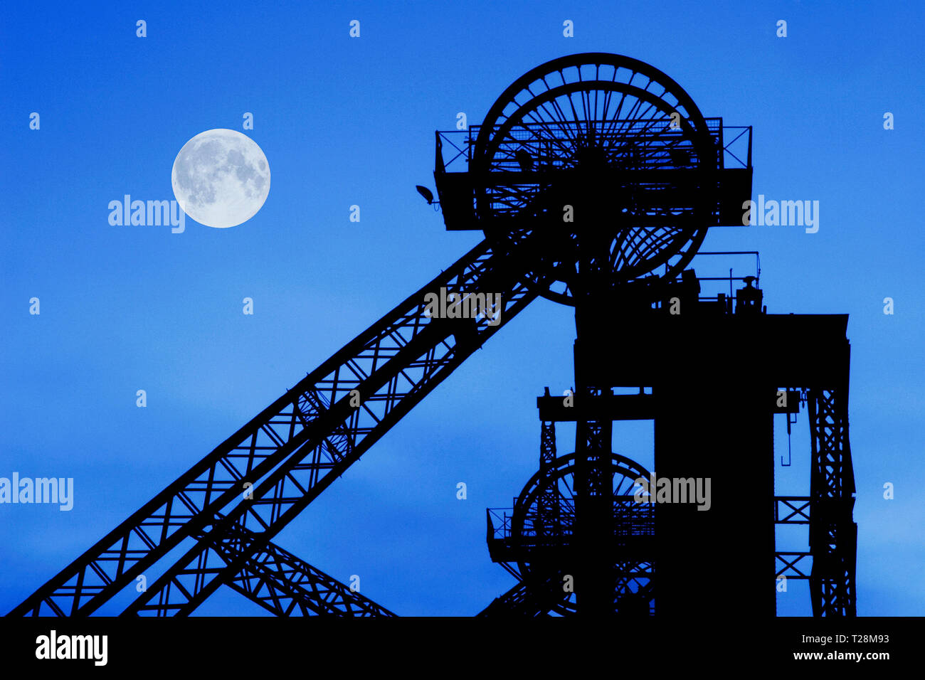 Rhondda Heritage Park, Colliery Pit, Rhonnda Valley, South Wales, UK ...
