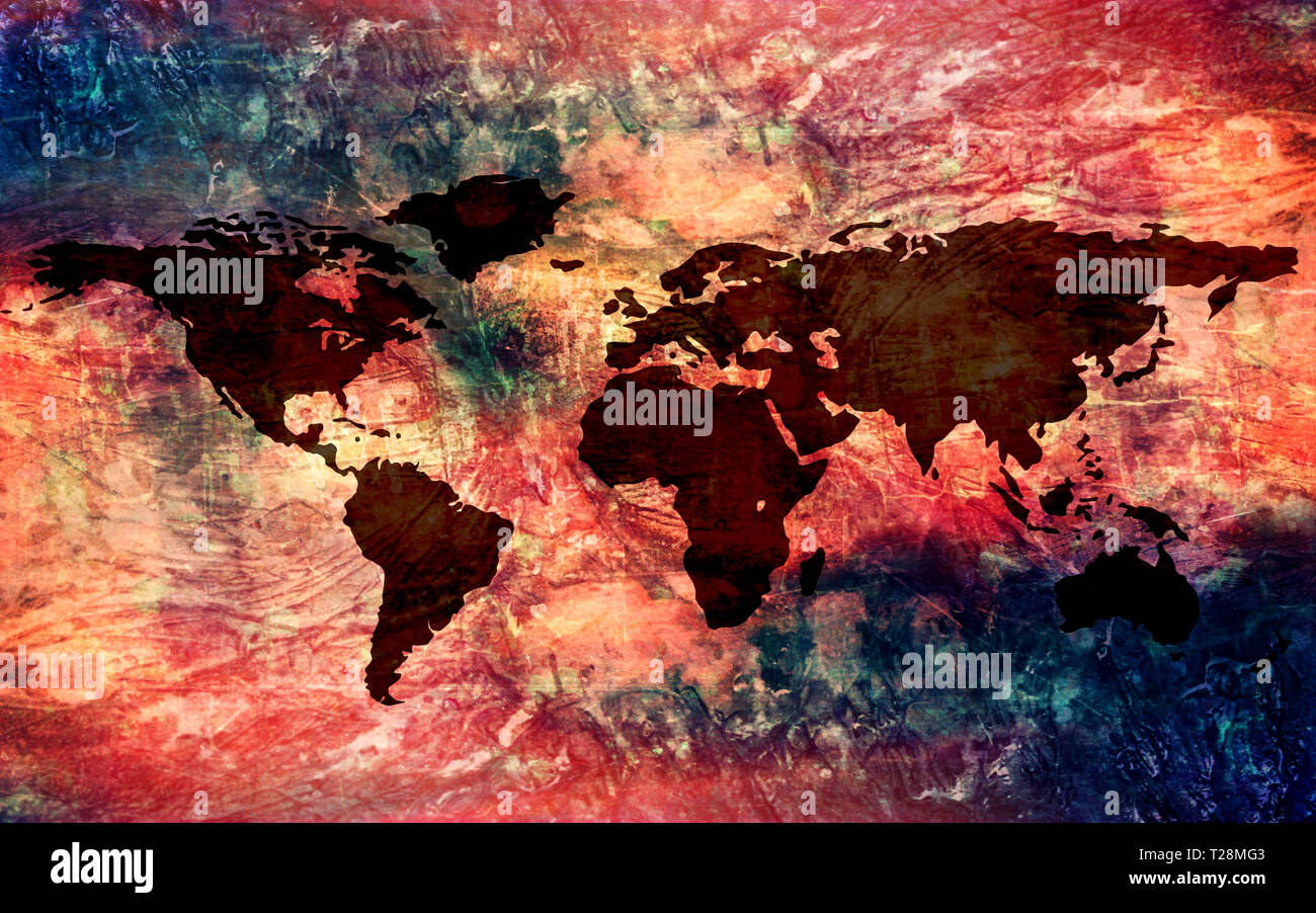 Overlay texture map hi-res stock photography and images - Alamy