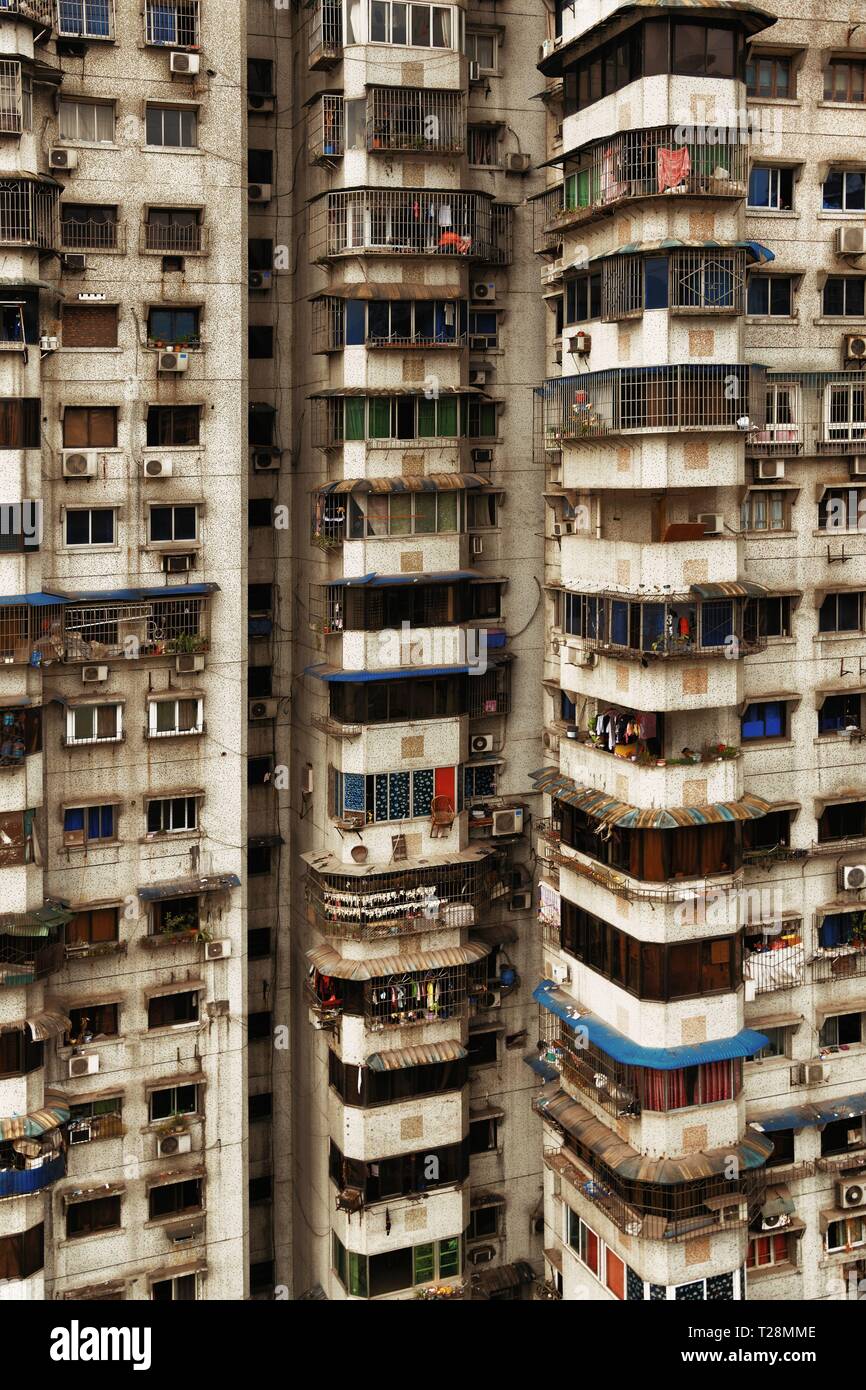 Urban residential buildings in Chongqing China Stock Photo - Alamy