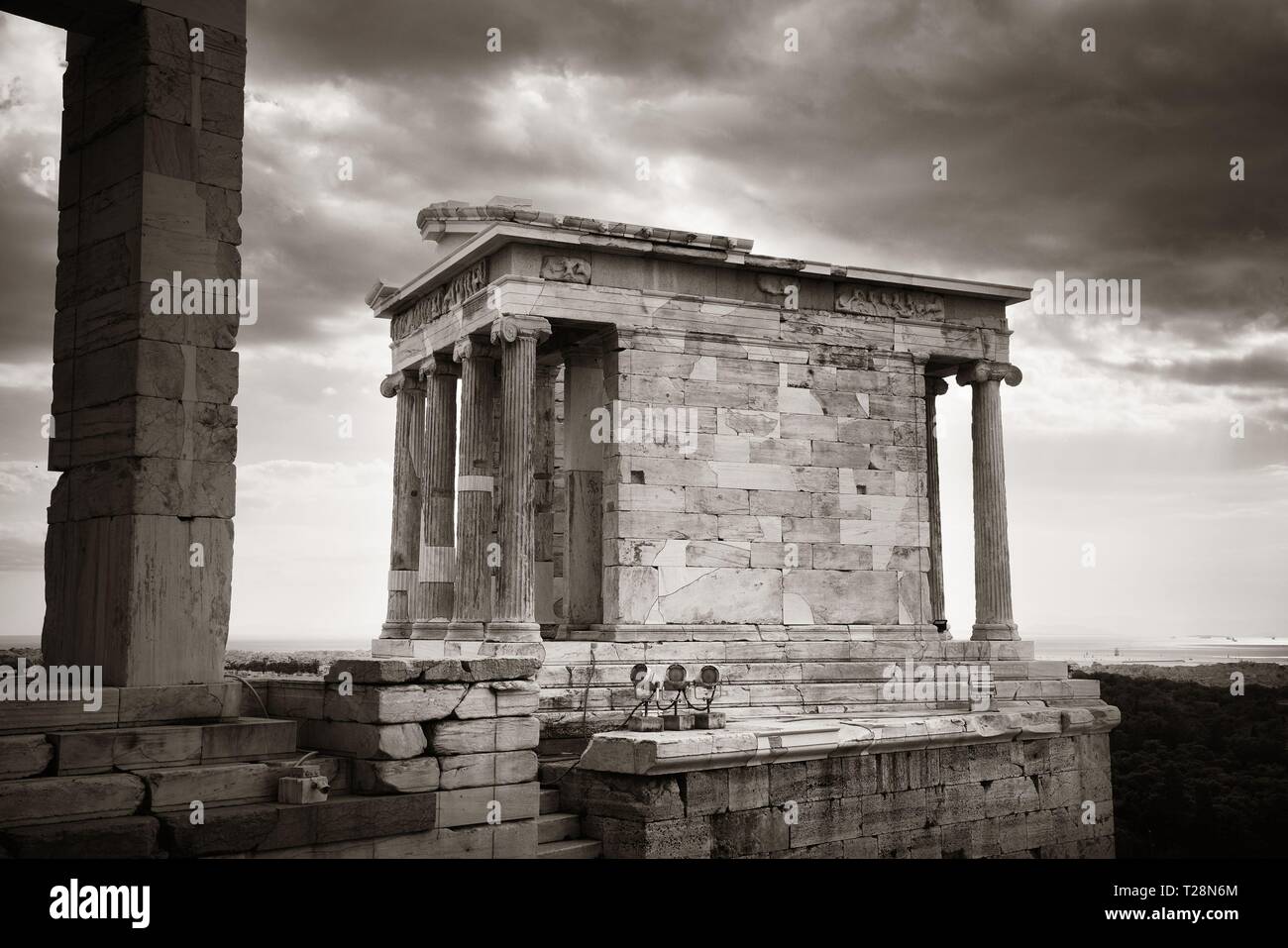 Temple of Athena Nike in Acropolis in Athens, Greece Stock Photo - Alamy