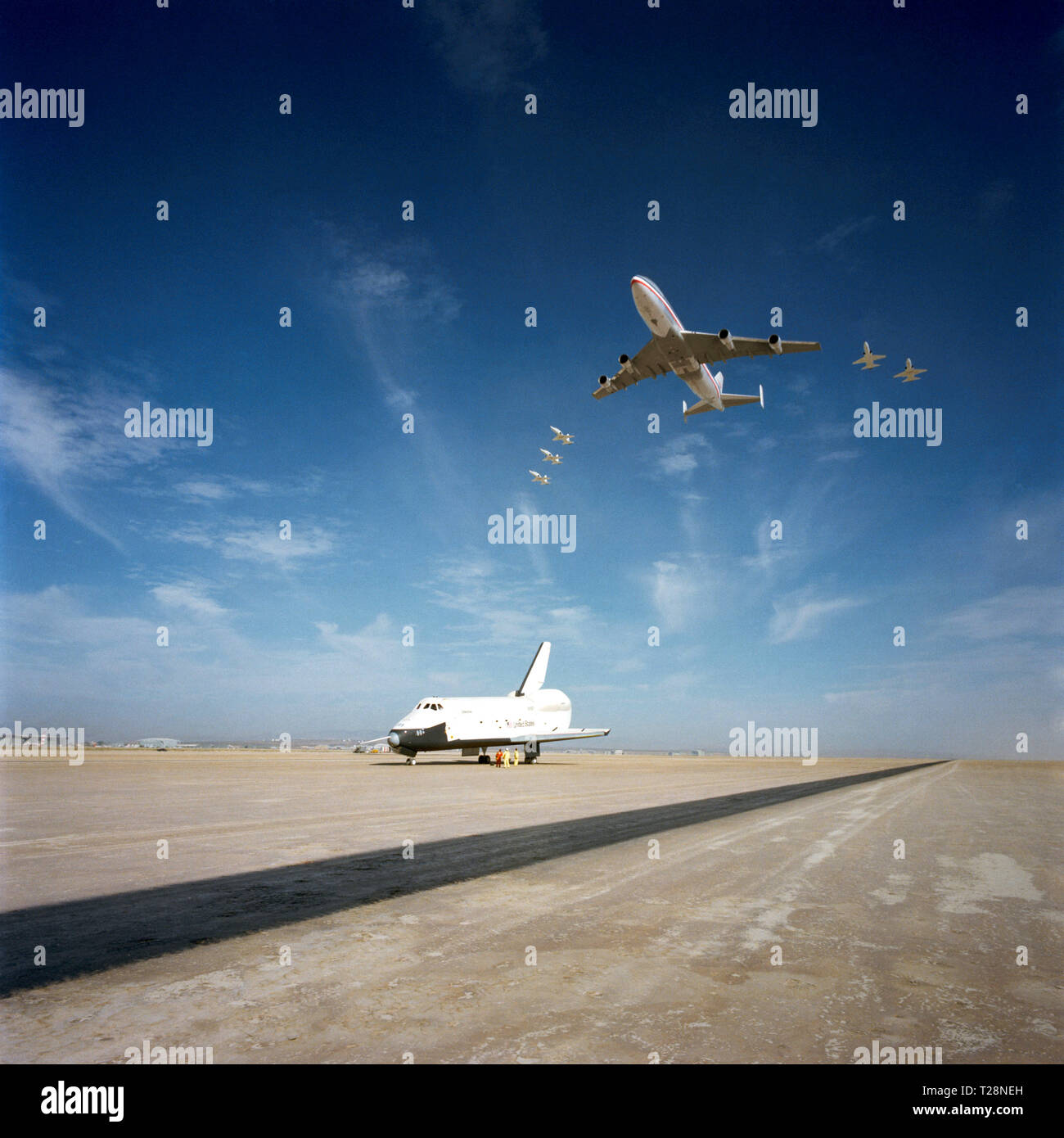 Nasa Chase Plane On Decals