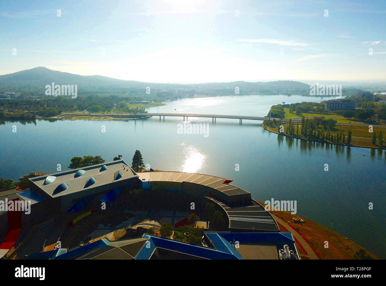 Canberra, aerial, cityscape hi-res stock photography and images - Alamy