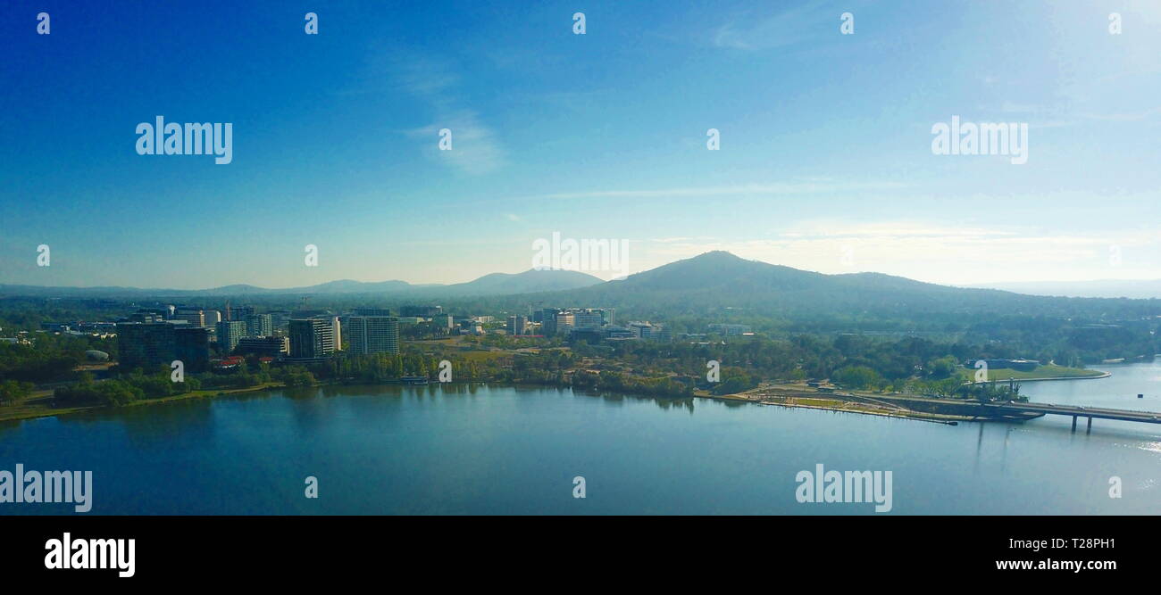 Canberra, aerial, cityscape hi-res stock photography and images - Alamy
