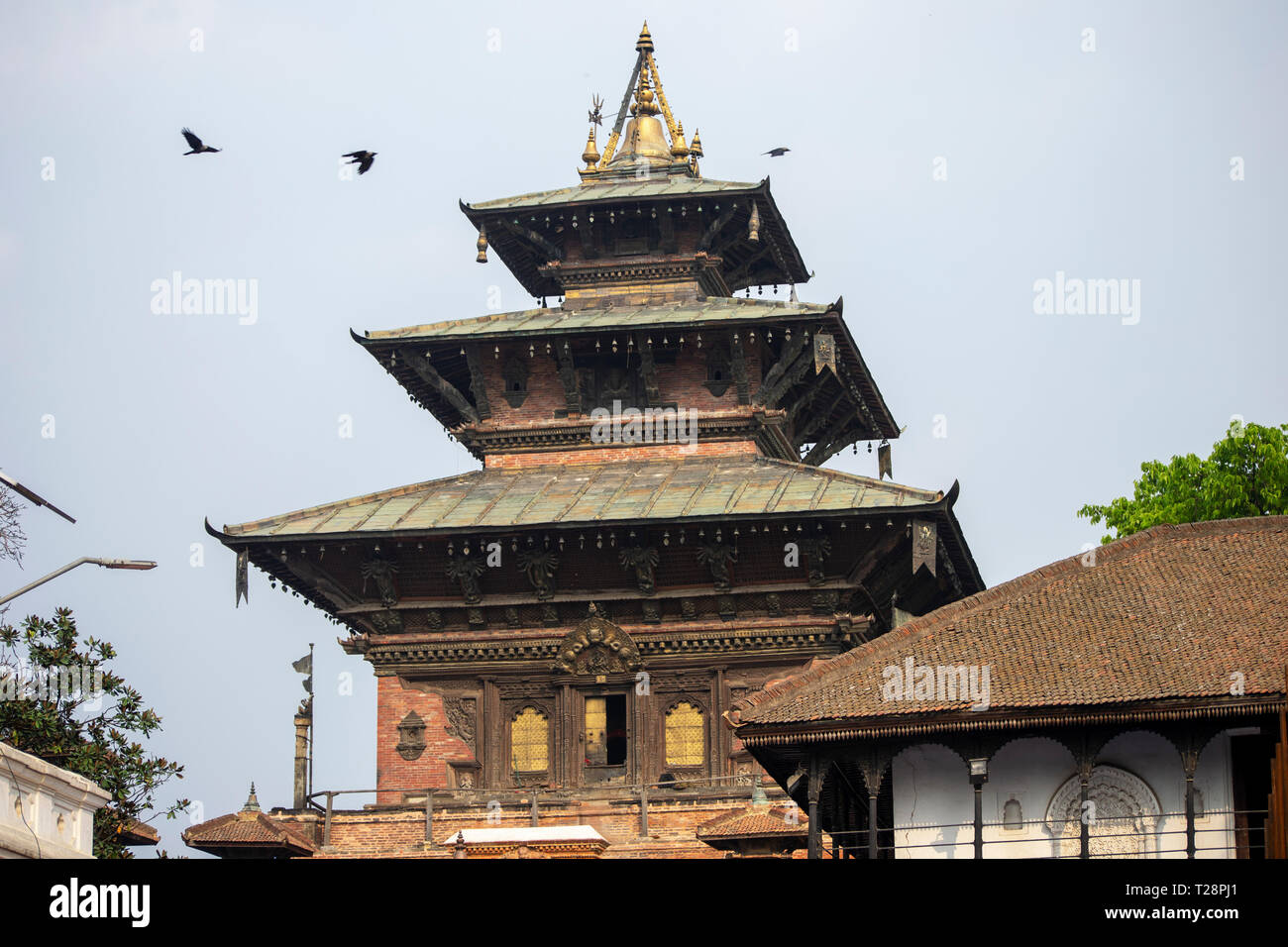 Kathmandu's royal palace, known as the Hanuman Dhoka, was originally ...