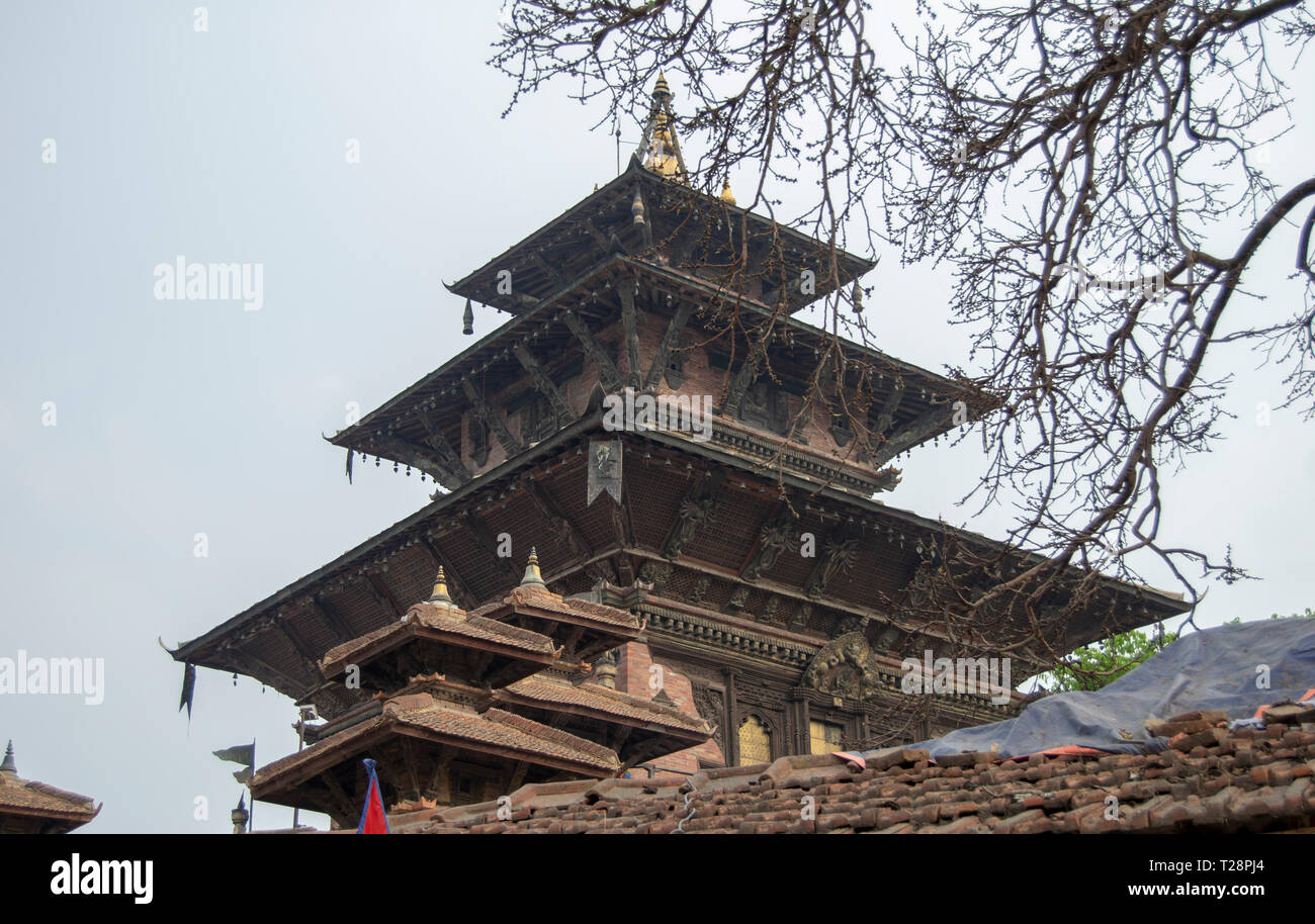 Kathmandu's royal palace, known as the Hanuman Dhoka, was originally ...
