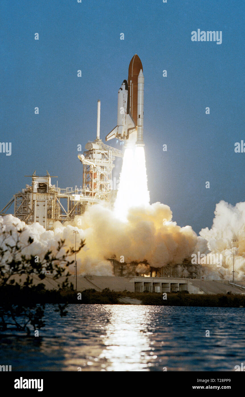 (11 Nov. 1982) --- Having completed its four-mission test program, the ...