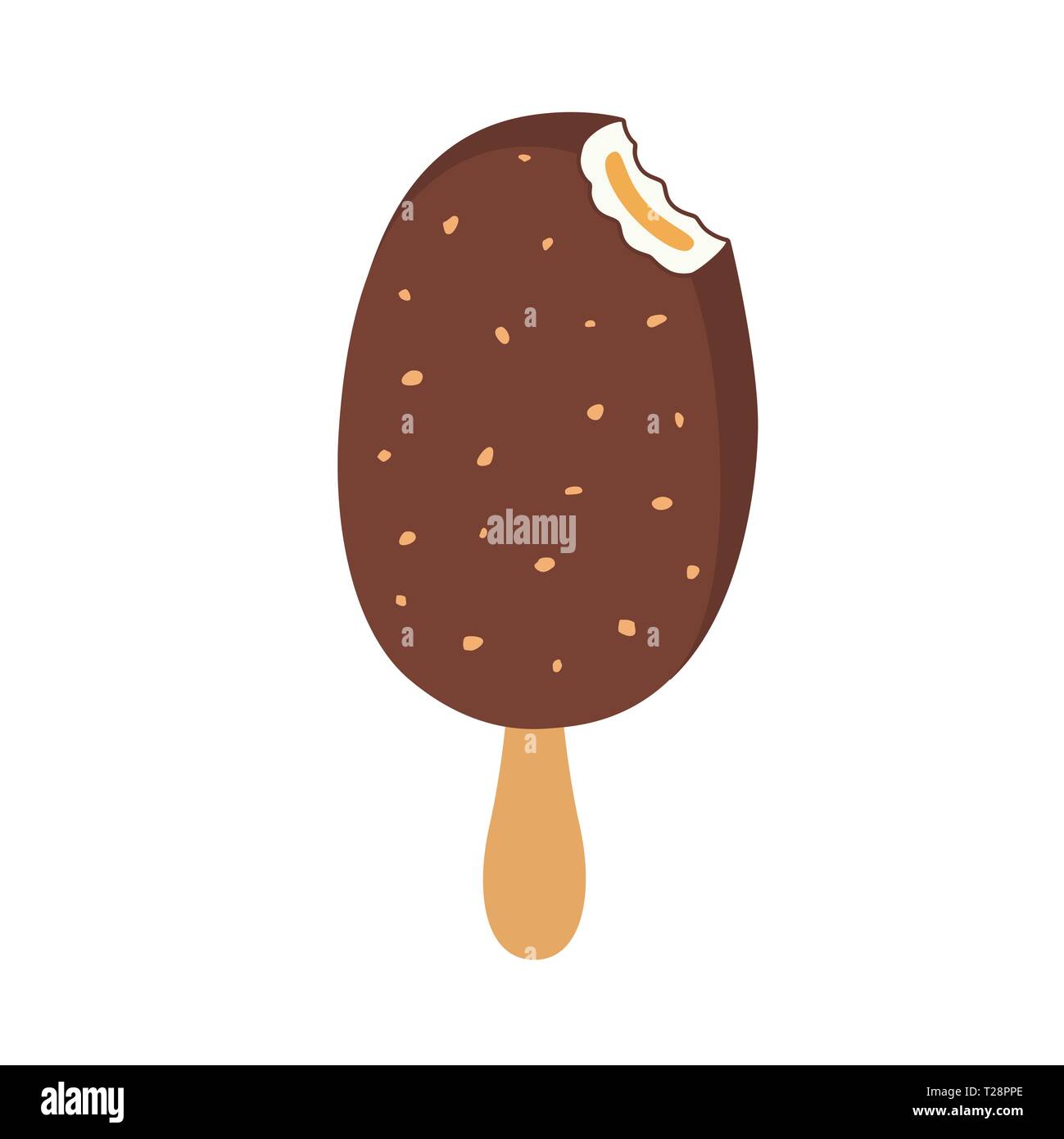 Vanilla stick cartoon vector Cut Out Stock Images & Pictures - Alamy