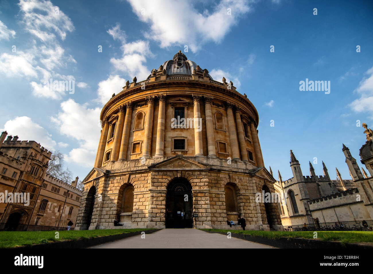 UK, Oxford, Radcliffe Camera, 18th century, Palladian style academic ...