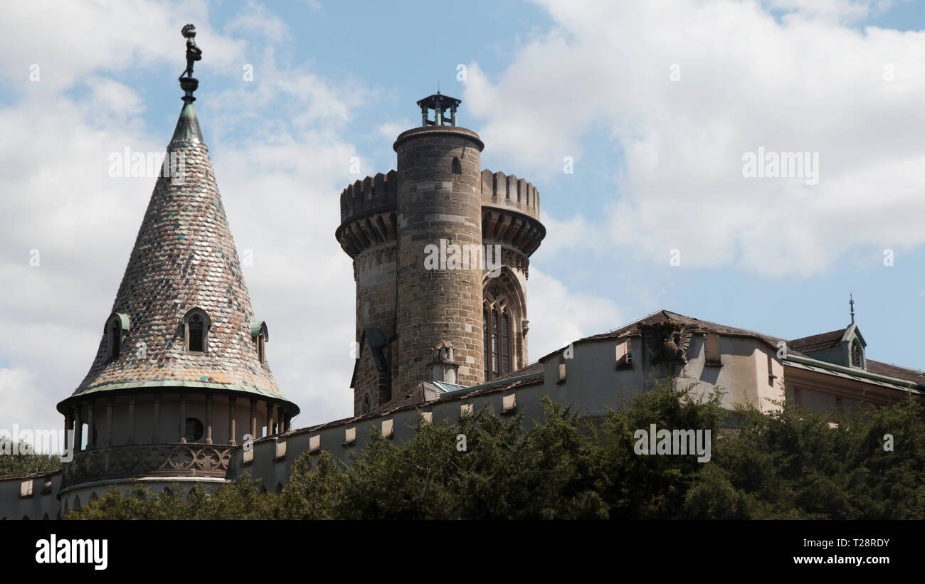 Laxenburg Castle By The Lake in Lower Austria Stock Photo - Alamy
