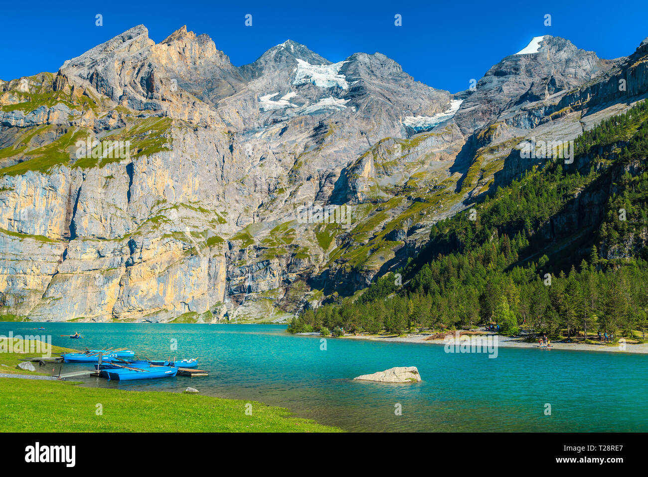Bernese oberland summer lake hi-res stock photography and images - Alamy