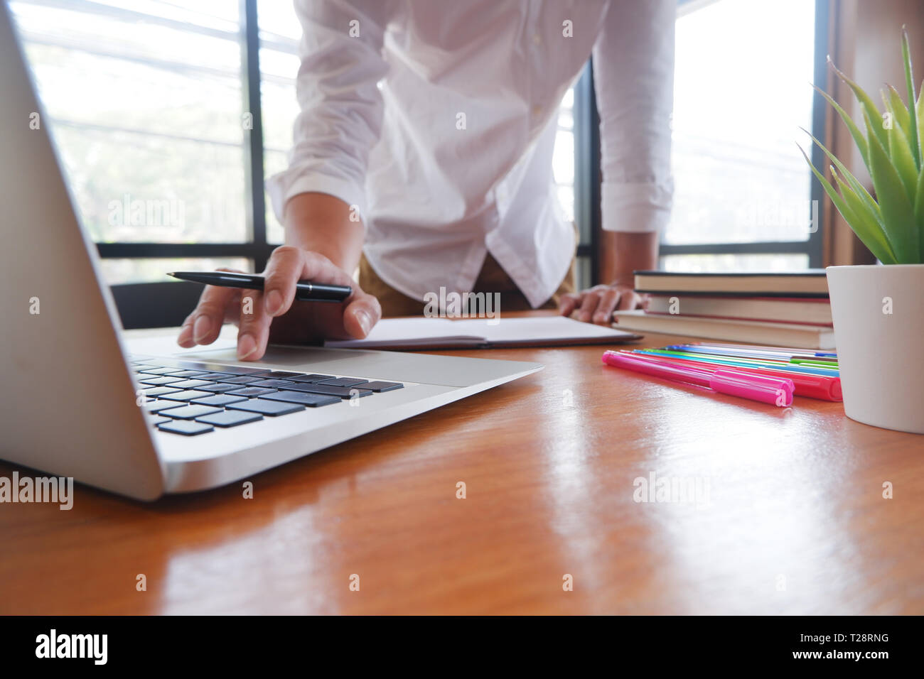 Tutor and student learning hi-res stock photography and images - Alamy