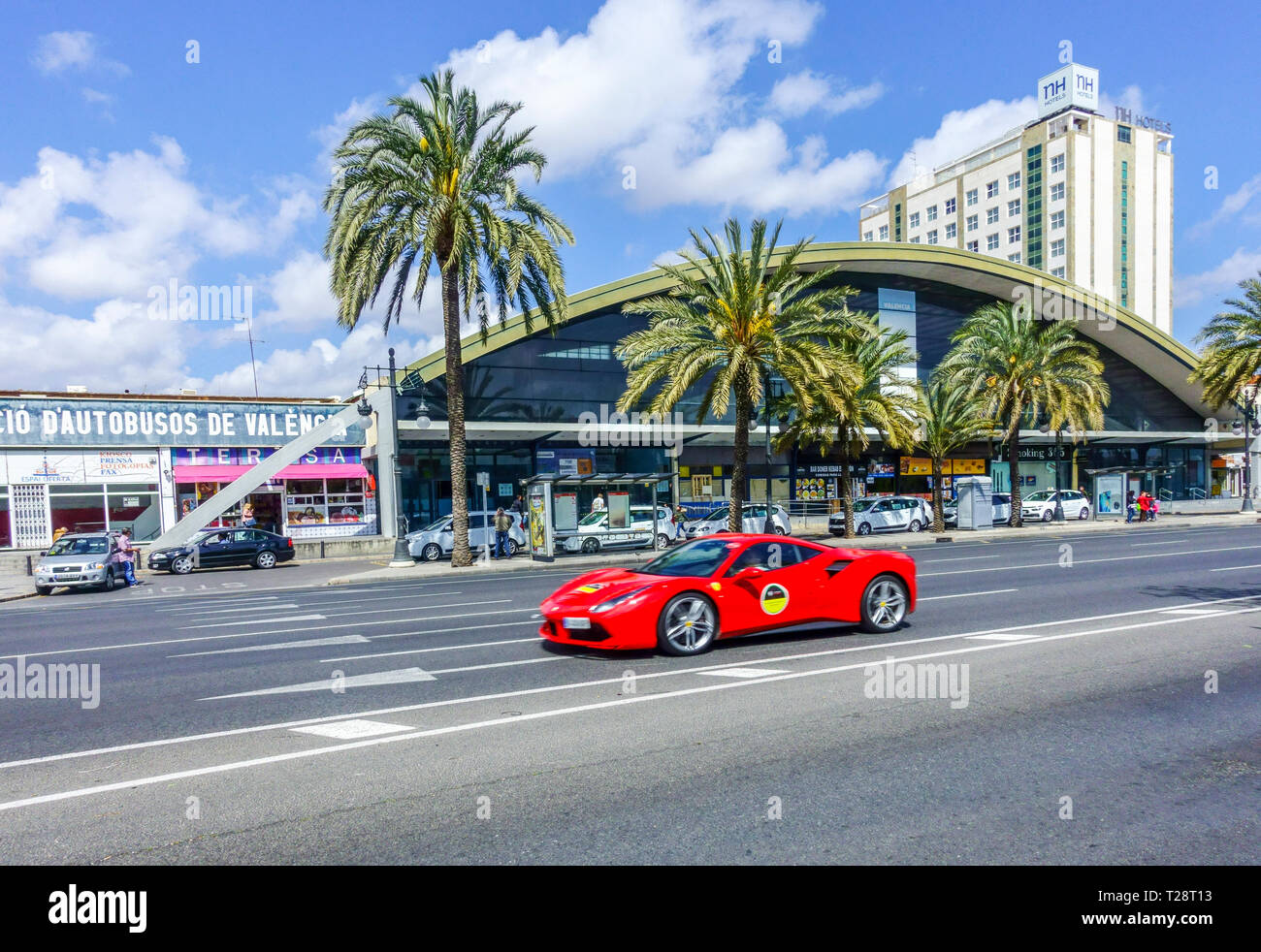 Valencia main bus station hi-res stock photography and images - Alamy