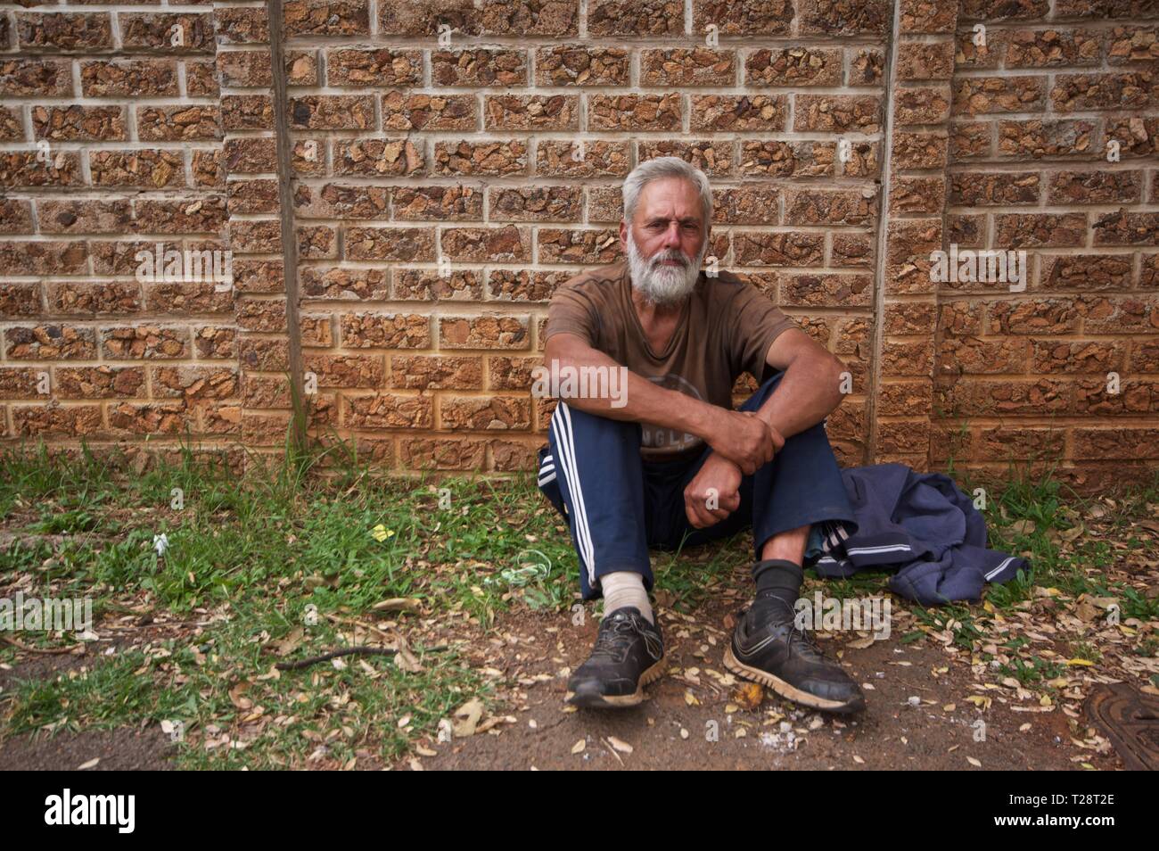 White South African Man