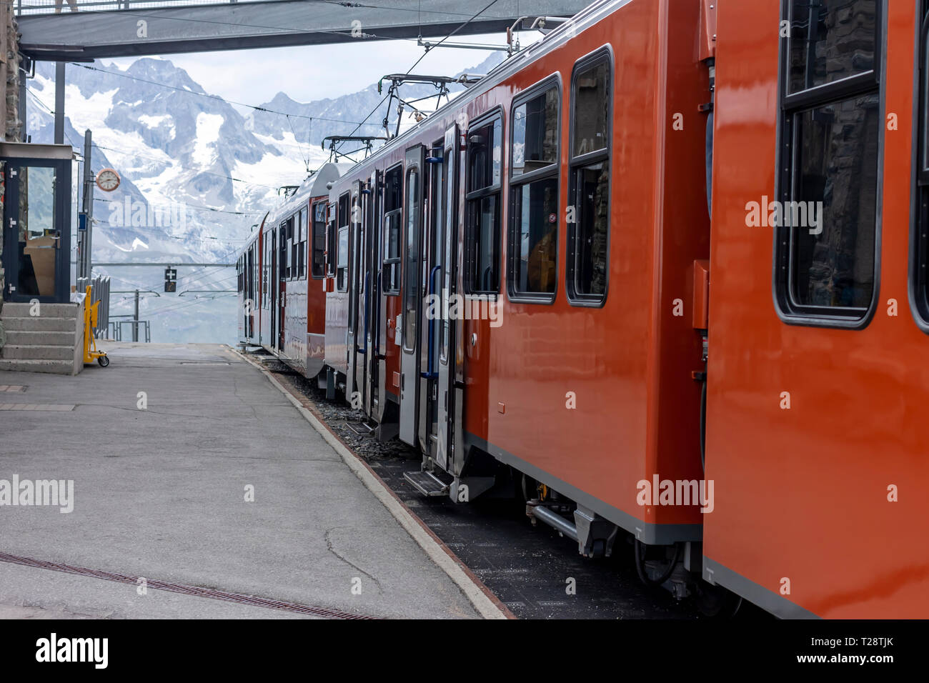 Orange train hi-res stock photography and images - Alamy