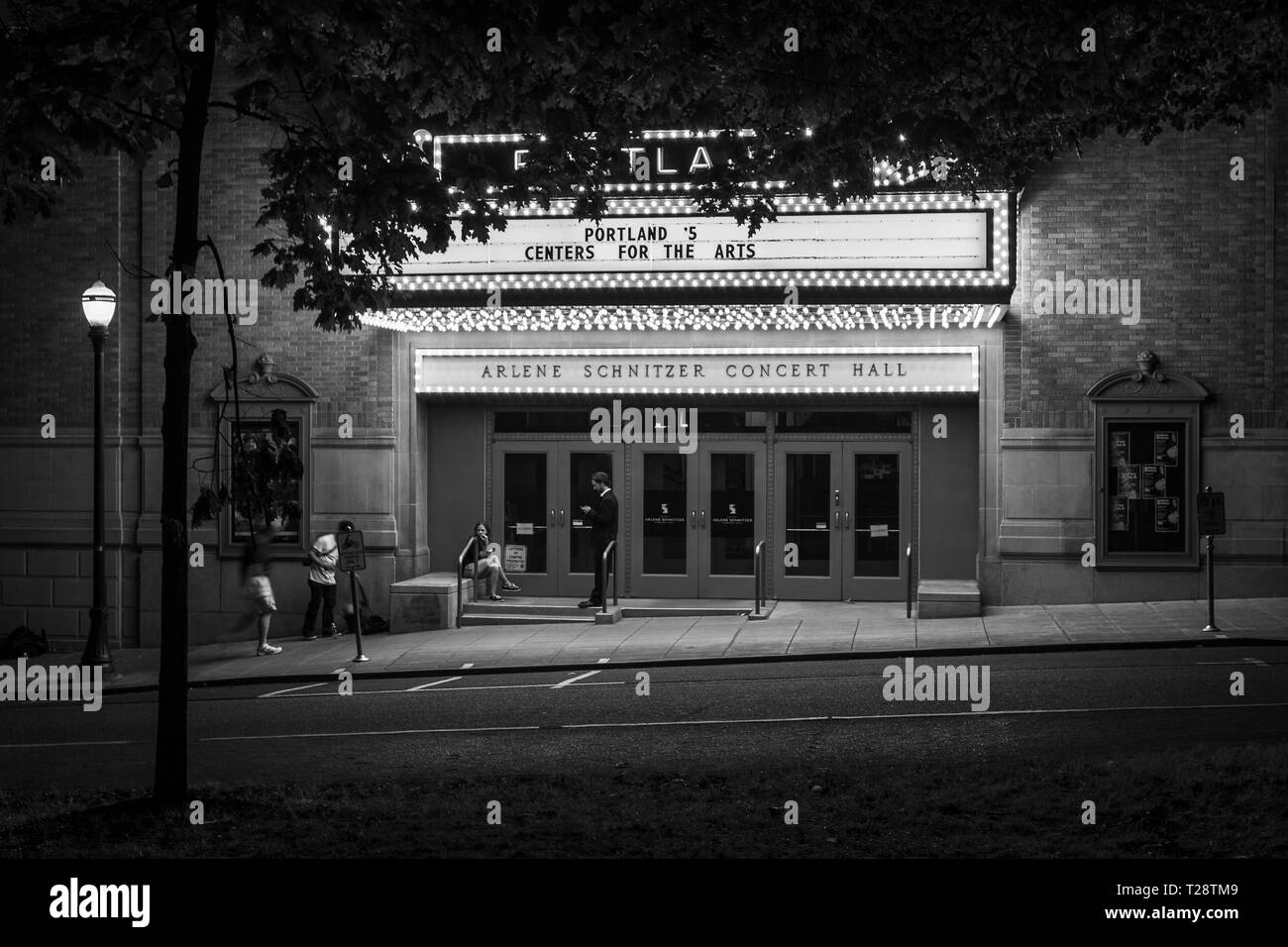 Arlene Schnitzer Concert Hall Stock Photo - Alamy