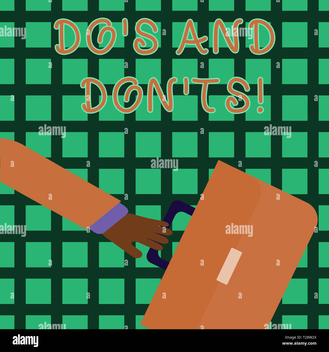 Handwriting text writing Do S And Don Ts. Conceptual photo What can be ...