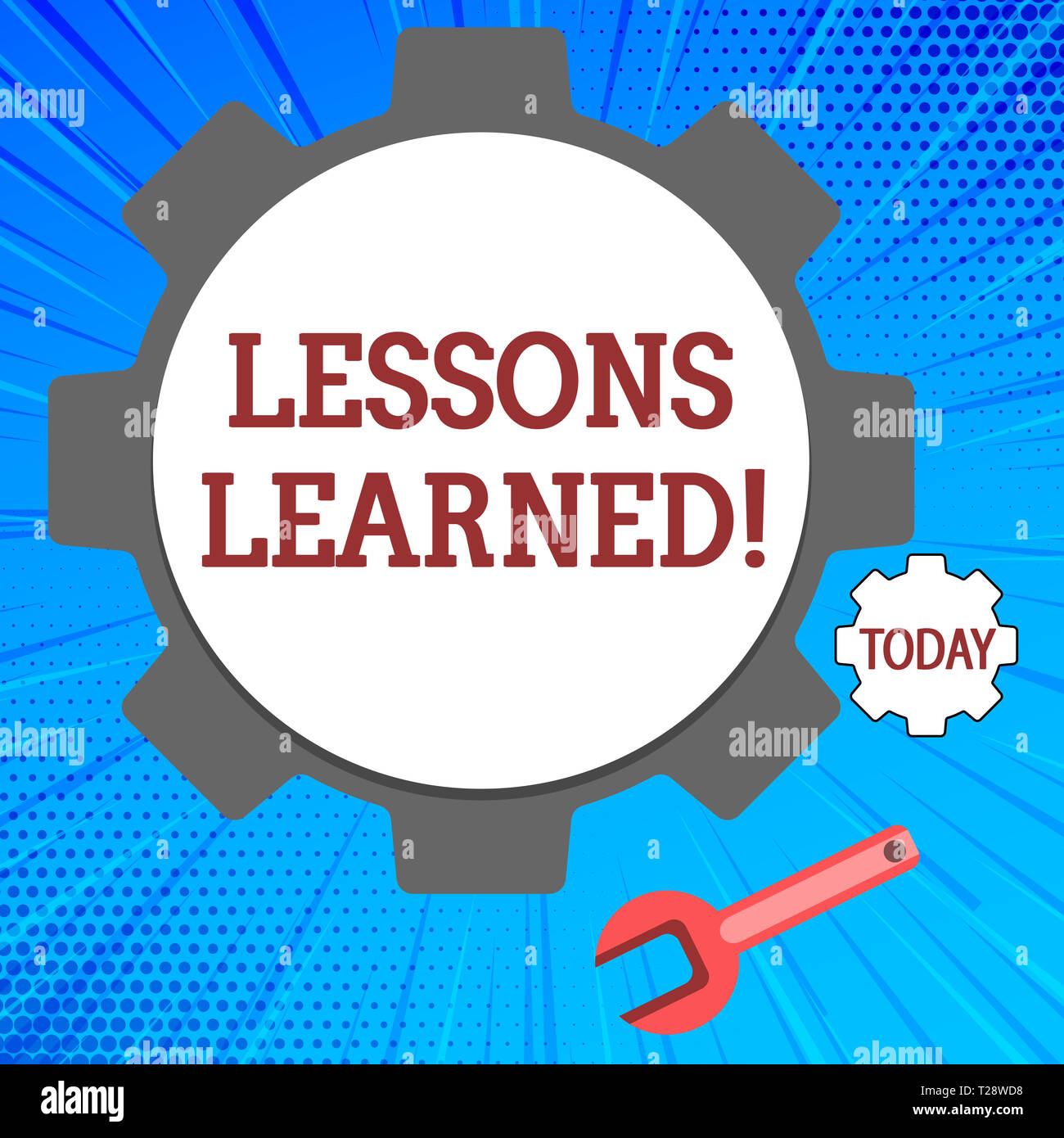 Handwriting text Lessons Learned. Conceptual photo experiences ...