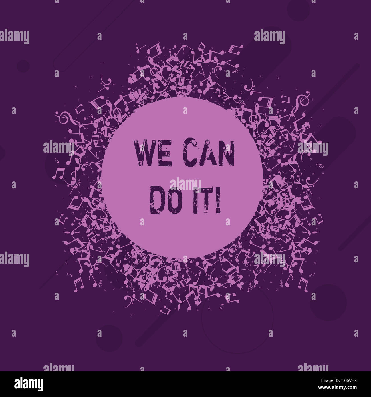 Conceptual hand writing showing We Can Do It. Concept meaning see ...