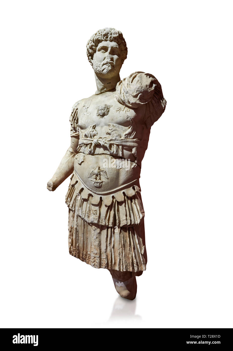 Emperor hadrian statue Cut Out Stock Images & Pictures - Alamy
