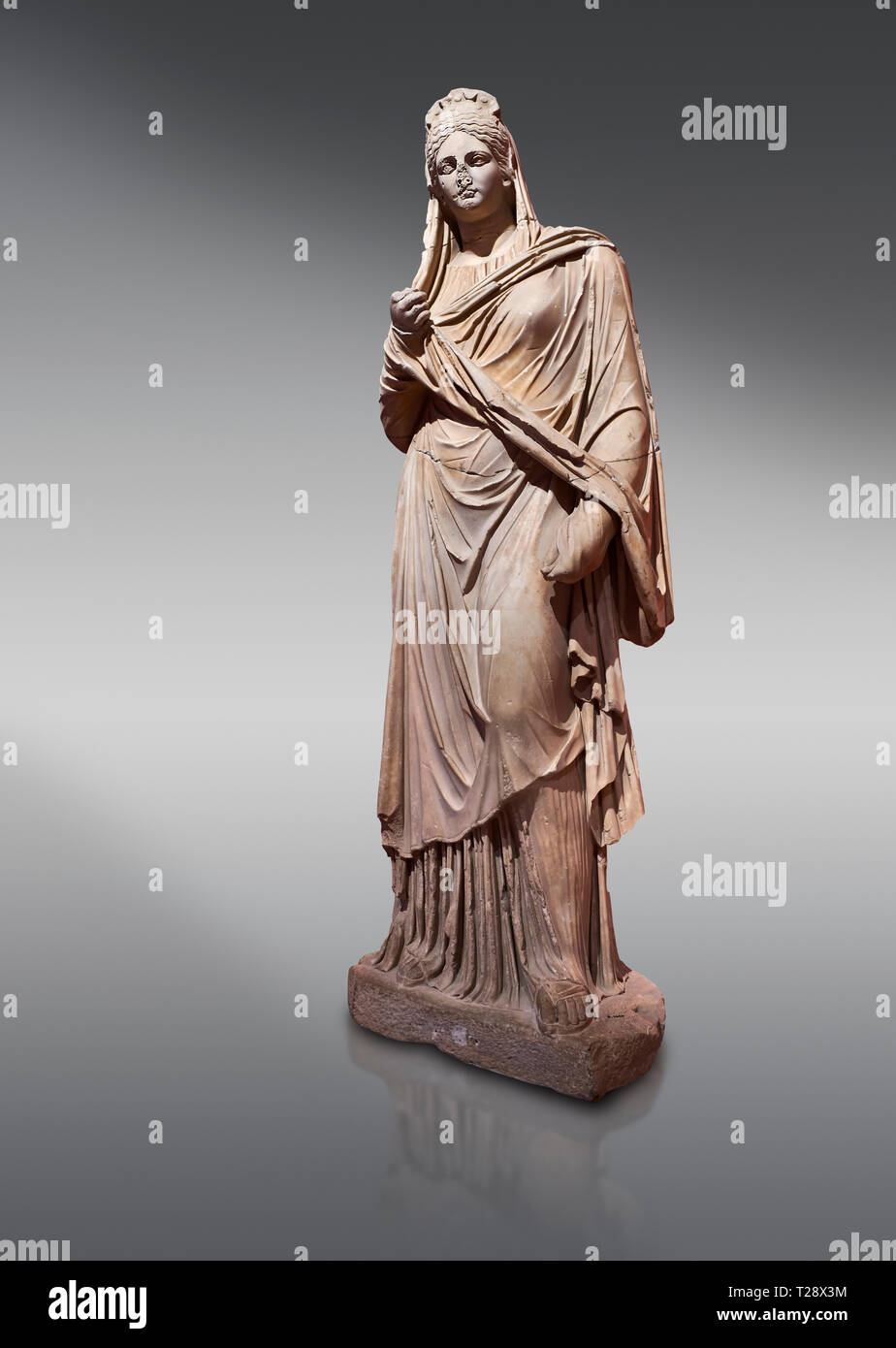 Roman statue of Plancia Magna a prominent woman from Anatolia who lived ...